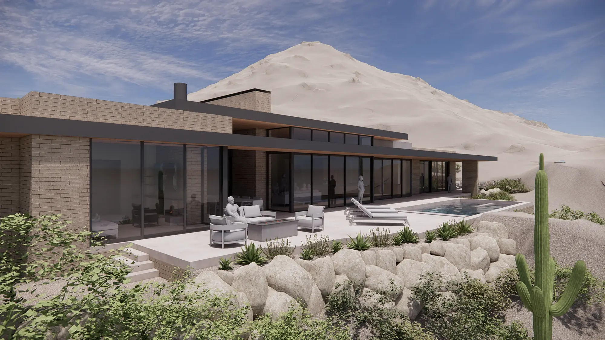 Saguaro Sunset Overlook - Robinette Architects Inc.